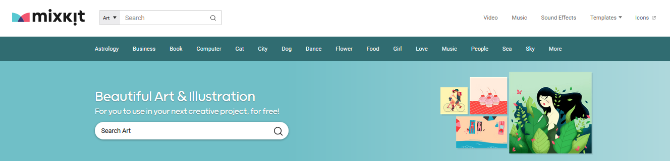 Mixkit Review 2024 - Copyright Free Stock Music, Stock Video, Sound ...
