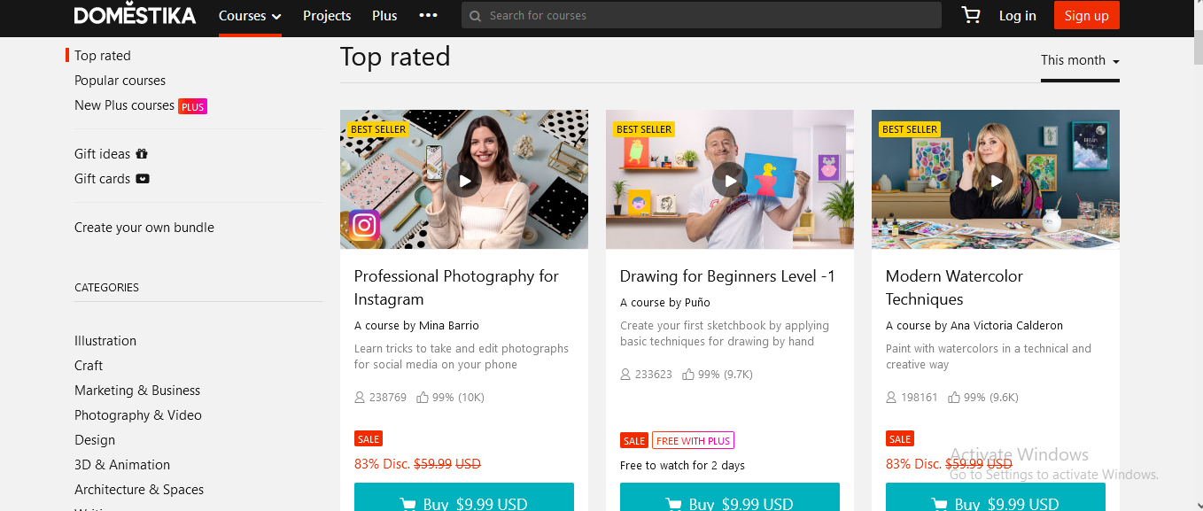 Domestika Review 2024 - An e-learning Platform for Creatives - Creative vault