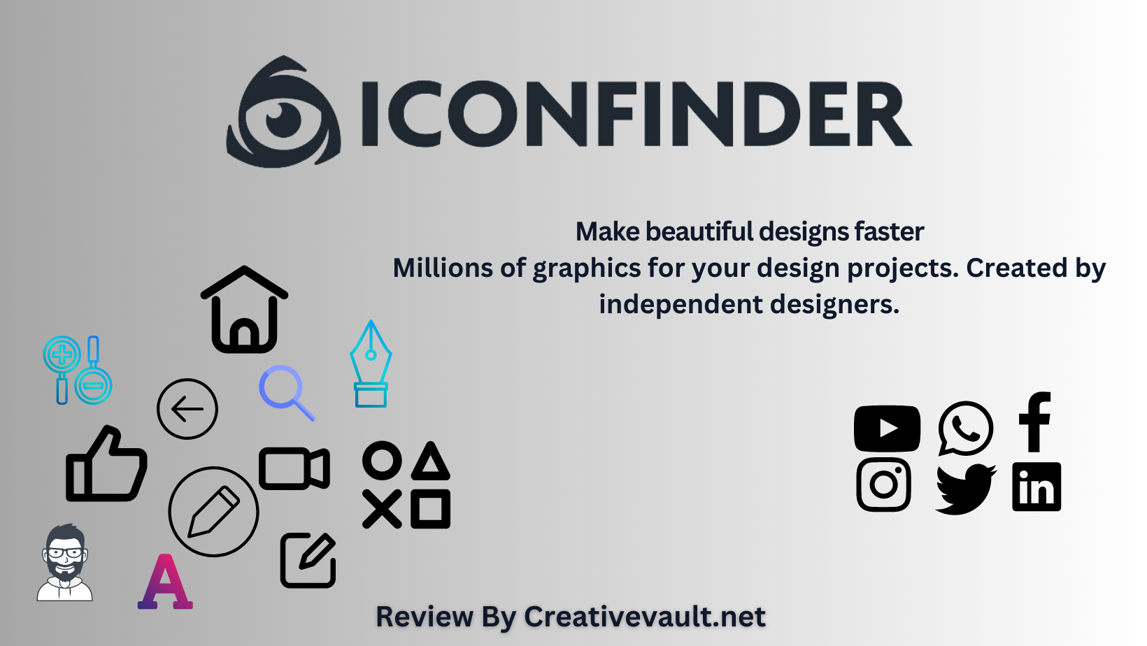 Iconfinder Review 2024- Discover Stunning Icons, Illustrations, And ...