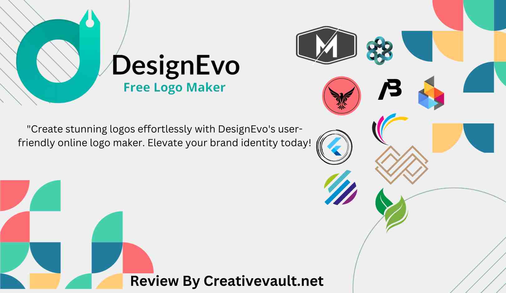 DesignEvo Online Logo Maker Review 2024 - Creative vault