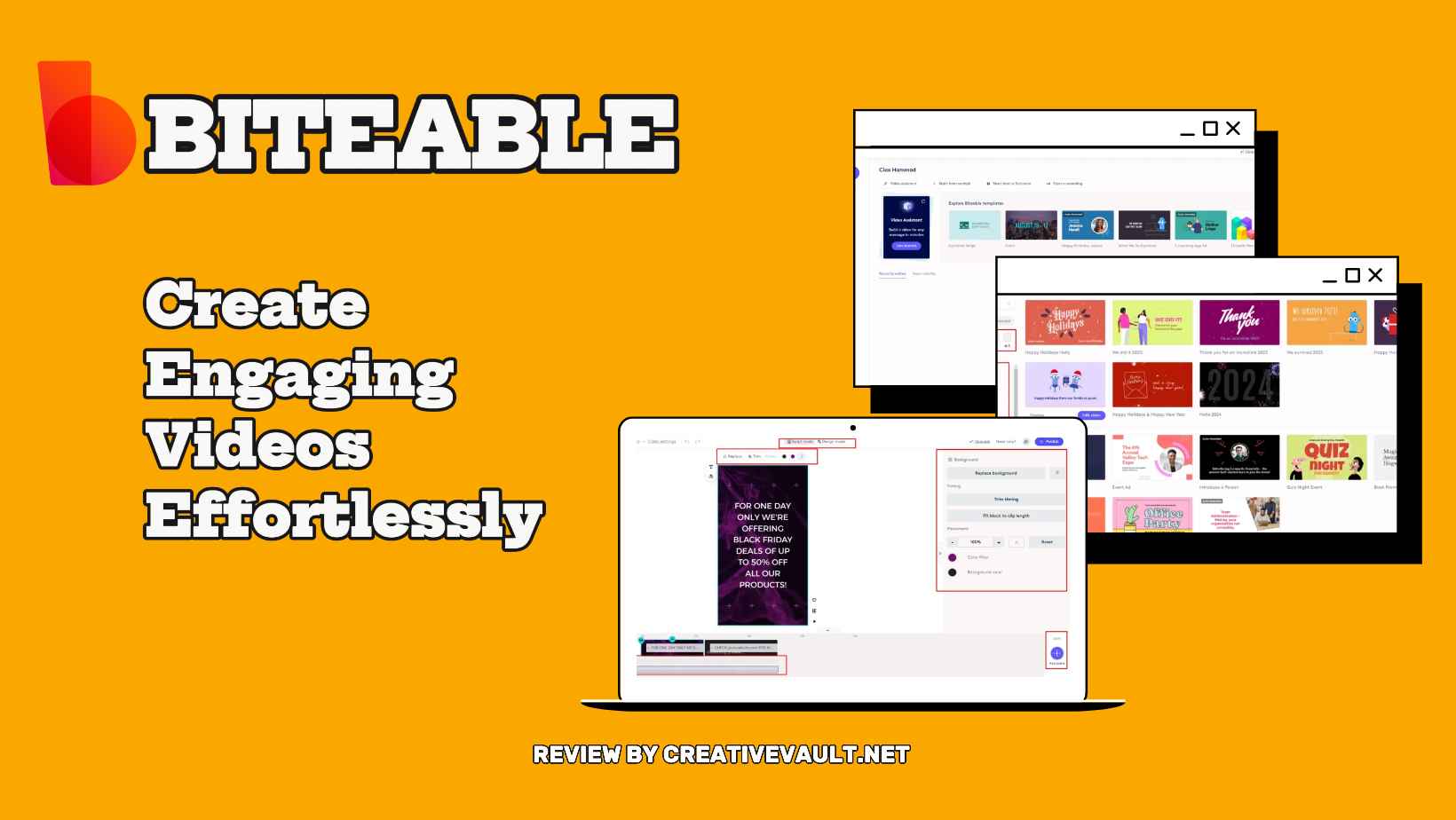 Biteable Review 2024- Create Engaging Videos Effortlessly - Creative vault